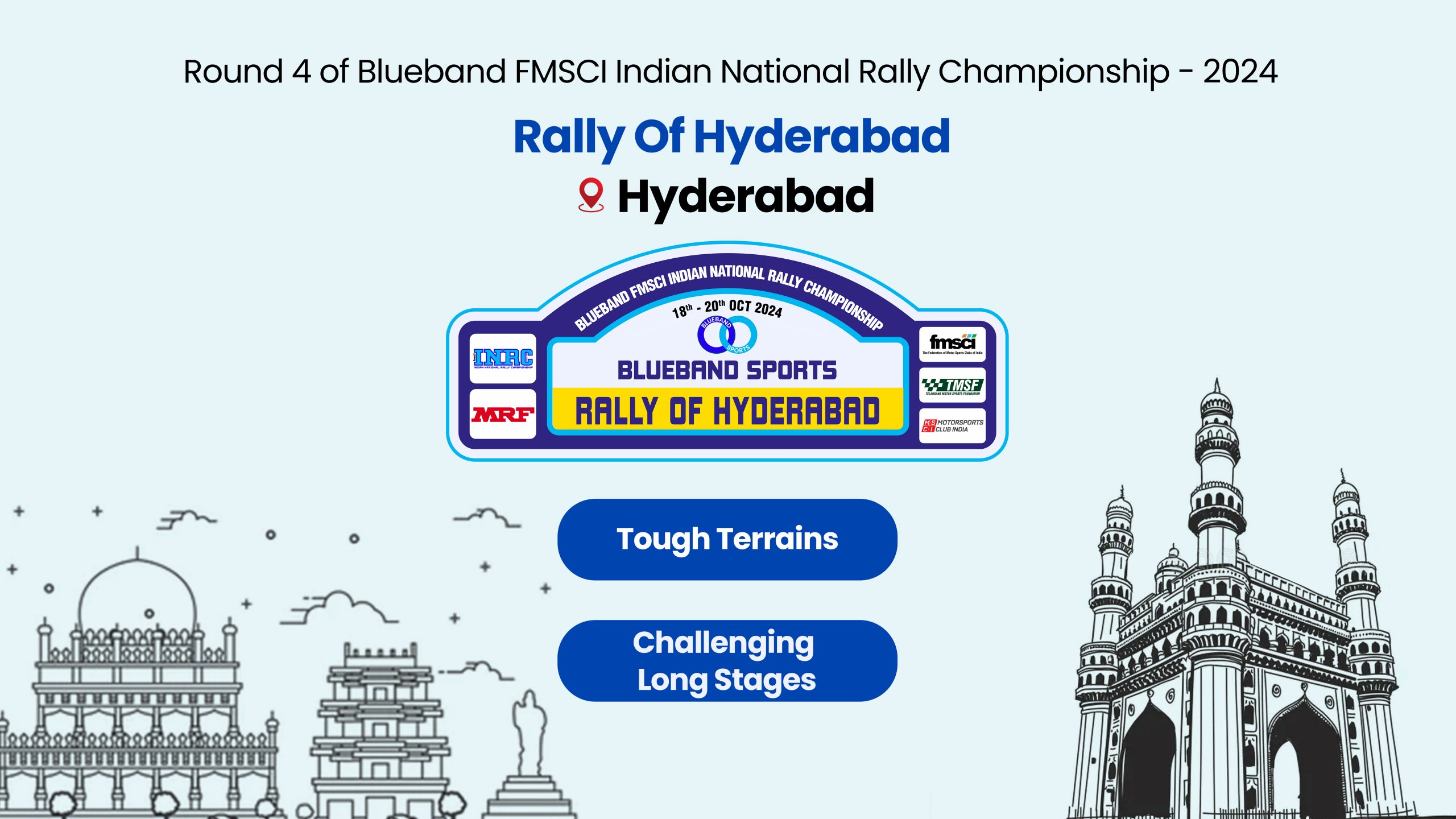 Indian National Rally Championship 2024 | INRC 2024 | BlueBand Sports